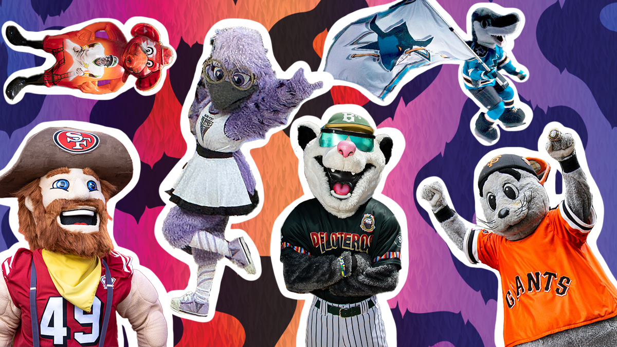 Bay Area Sports Mascots Ranked by the Ultimate Experts: Furries